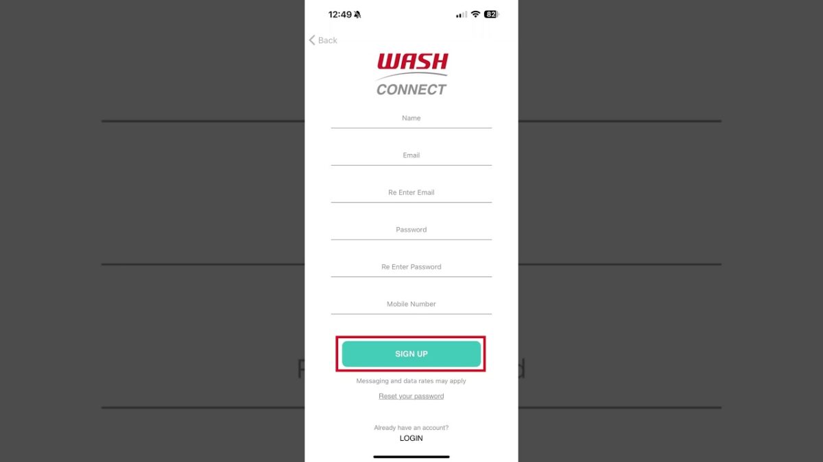 How to Sign Up for WASH-Connect | WASH