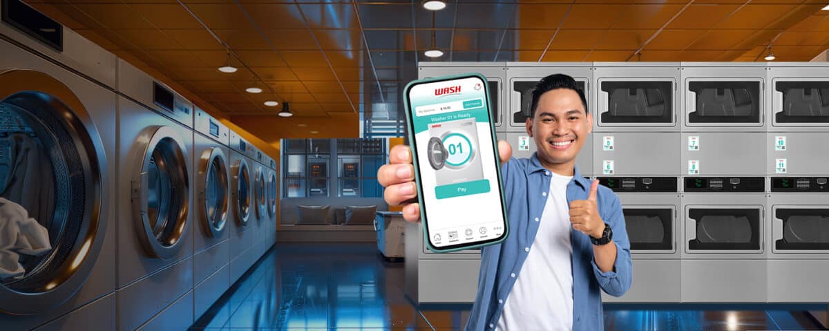 WASH-Connect App | Smart Laundry Room Management App